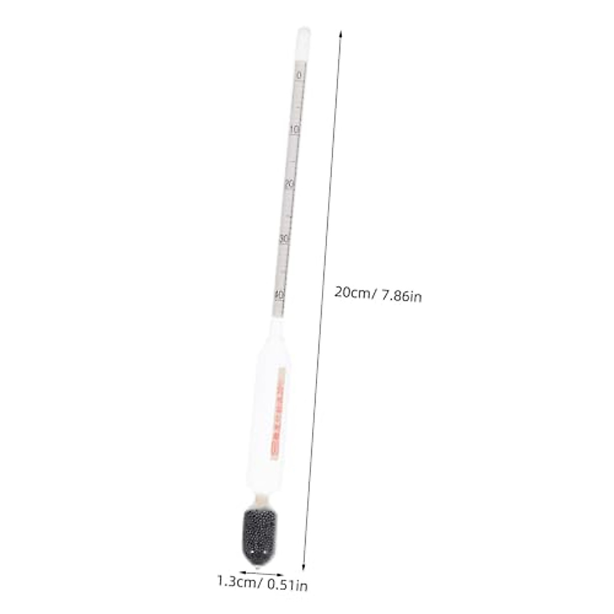 MUSISALY 3pcs Sugar Meter Hydrometer Beer Sugar Scales Sweet Gauges Liquid Gauges Maple Syrup Measurement Sugar Gauges Wine Scales Syrup Meter Sweet Scales Wine Gauges Transparent Iron Sand