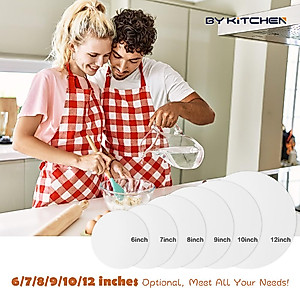 BYKITCHEN Parchment Paper Rounds, Set of 220, Non Stick 8 Inch Parchment Paper Sheet for Baking, Pre-cut Round Parchment Liners for Cake Pan, Tortilla Press, Quesadilla Maker, Springform Pan and More