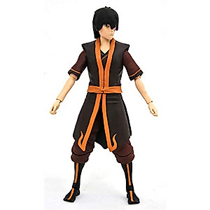 DIAMOND SELECT TOYS Avatar The Last Airbender: Zuko Deluxe Action Figure, Multicolor
