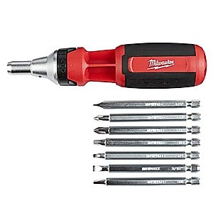Milwaukee 9-In-1 Ratchet Bit Drivr