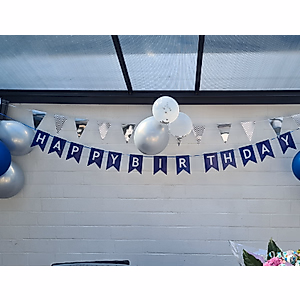 105 Pcs Royal Blue Balloons Garland Kit 18/12/10/5 Inch Pastel Party Balloons Different Sizes Dark Blue Balloon As Graduation Balloons/Birthday Balloons/Baby Shower/Wedding/Party decorations