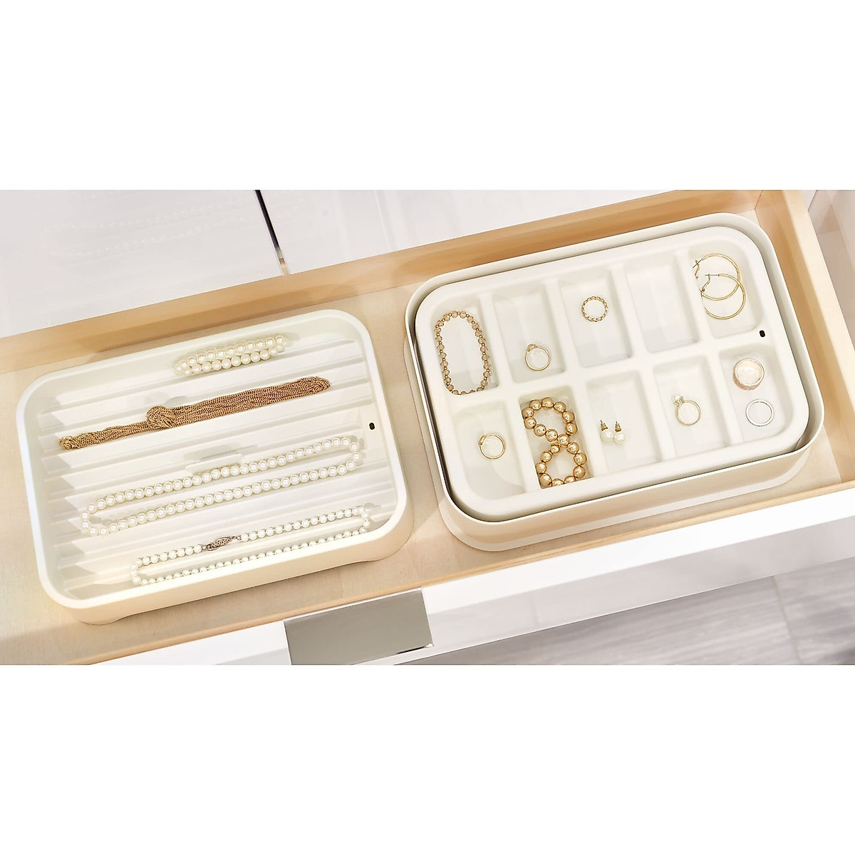 iDesign Recycled Plastic Organizer, 10 Compartment Insert