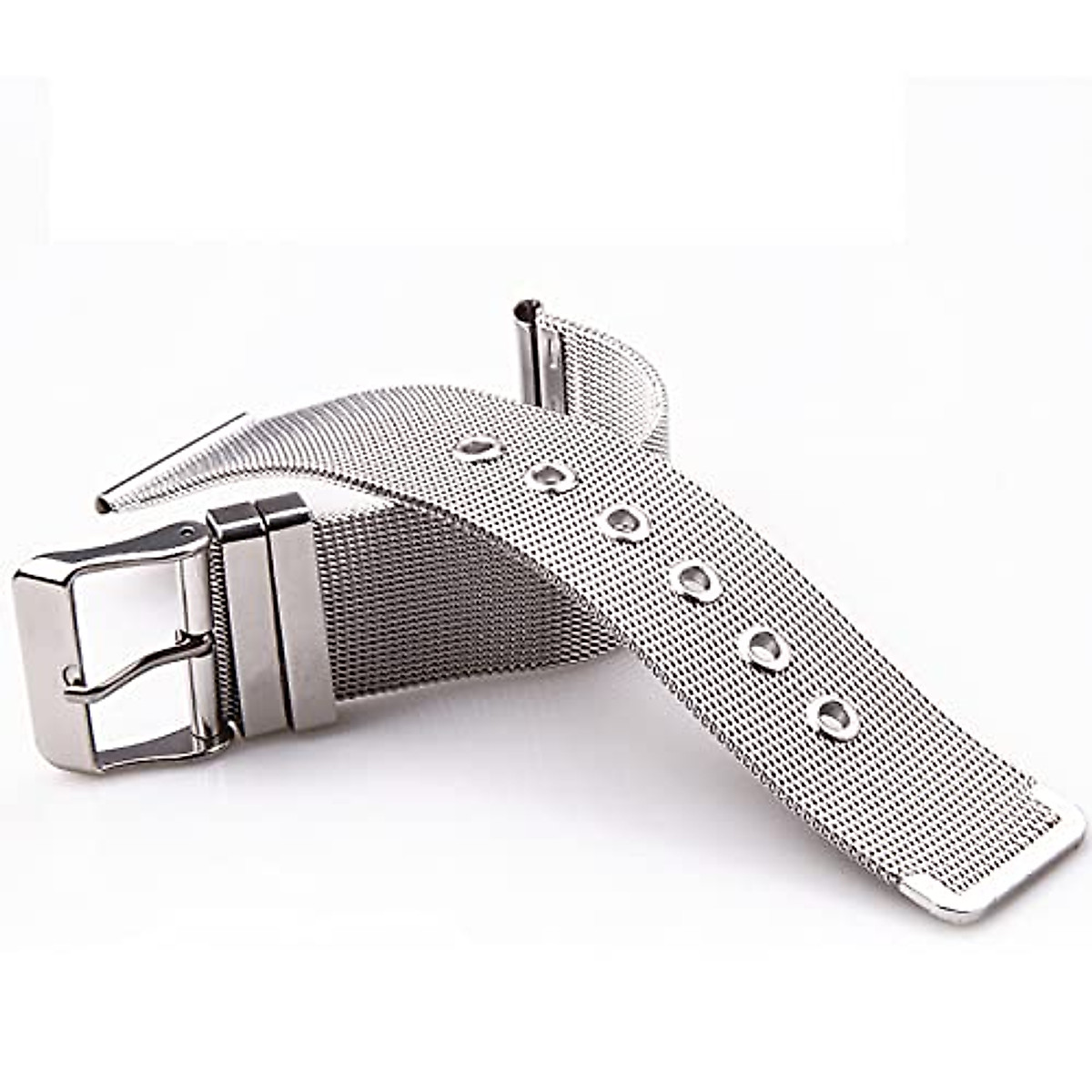 milanese Quick Release Watch Band Stainless Steel Mesh Watch Strap Watchband Replacement Bracelet Pin Buckle Design for Smart Watches 10 12 14 16 18 20 22mm ( Color : Gold , Size : 10MM )