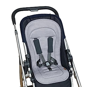 liuliuby Stroller Cool Seat Liner - Cooling Accessories for Baby in Hot Summer, for Heat & Sun - Promotes Air Flow with Moisture Wicking 3D Mesh - Comfortable Cushion Mat/Pad for Ventilation