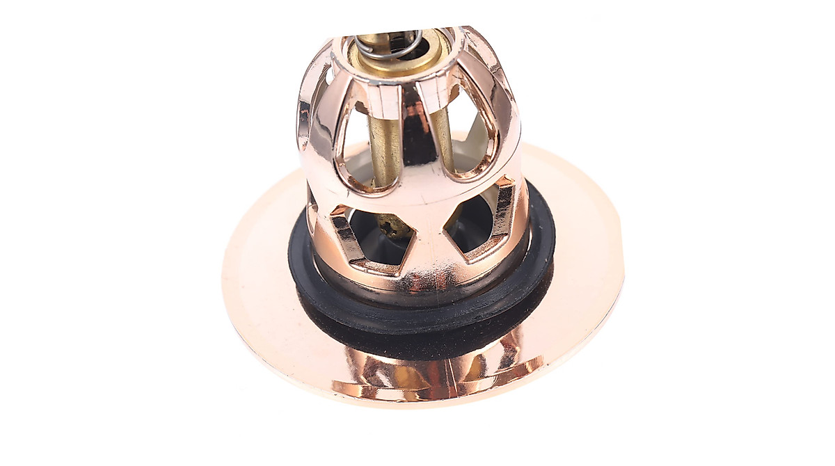 Rose Gold Sink Drain Stopper for Bathtub & Bathroom | Cabilock
