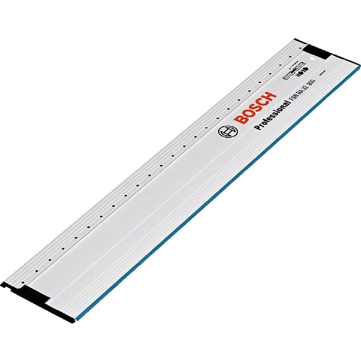 Bosch Professional FSN RA 32-800 guide rail (800 mm long, compatible with Bosch Professional GKS G-model circular saws, GKT plunge saws, selected GST jigsaws + GOF routers with adapter)