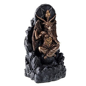 Nemesis Now Baphomet Backflow Incense Burner 24cm Bronze