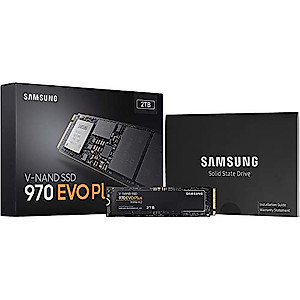 SAMSUNG MZ-V7S2T0B/AM 970 EVO Plus NVMe M.2 SSD 2TB Bundle with 1 YR CPS Enhanced Protection Pack