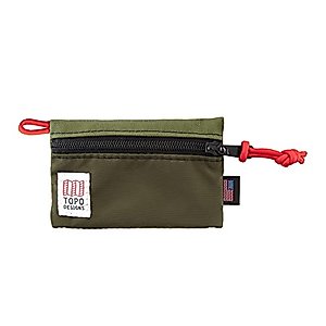 Topo Designs Accessory Bag Small - Olive/Olive Small