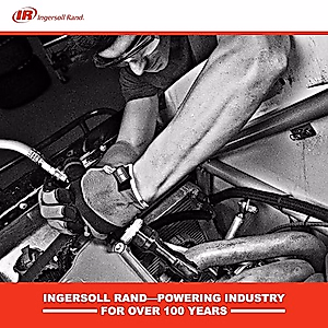 Ingersoll Rand 2115TiMAX 3/8" Air Impact Wrench, 300 ft-lbs Torque, Titanium Hammer Case, Friction Ring Retainer, Pistol