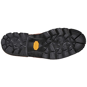 Thorogood Logger Series 9” Waterproof Insulated Steel Toe Work Boots for Men - Premium Leather with 400g Thinsulate and Vibram Slip-Resistant Heel Outsole, Trail Crazyhorse - 10.5 XW US