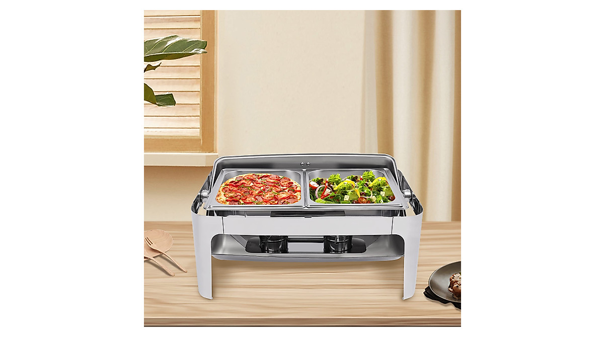 BANLICALI 2 Pan Chafing Dish - Perfect for Parties