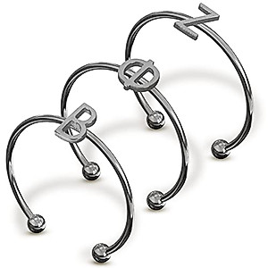 Sorority Shop Zeta Phi Beta Stacking Ring Set - Adjustable Rings, Stainless Steel Design