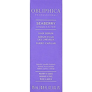 Obliphica Seaberry Medium To Coarse Travel Kit - Elevate Your Hair Care On the Go