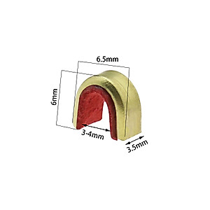 Create idea 30PCS Archery String Nocking Points Brass Bow String Nocks Buckle Clips for Compound and Recurve Bow String Accessories