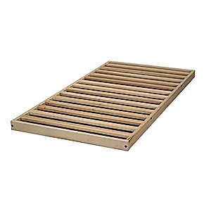 KD Frames Twin Trundle, Natural Wood