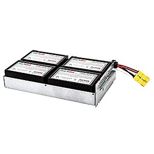 UPSBatteryCenter APC DLA1500RM2U Smart-UPS 1500 RM 2U Compatible Replacement Battery Cartridge