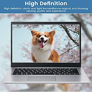 F FORITO 14 Inch Tempered Glass Laptop Screen Protector - Anti-Scratch & Anti Fingerprint Compatible with 14” Lenovo/ASUS/Dell/HP/Acer Laptops with 16:10 Aspect Ratio