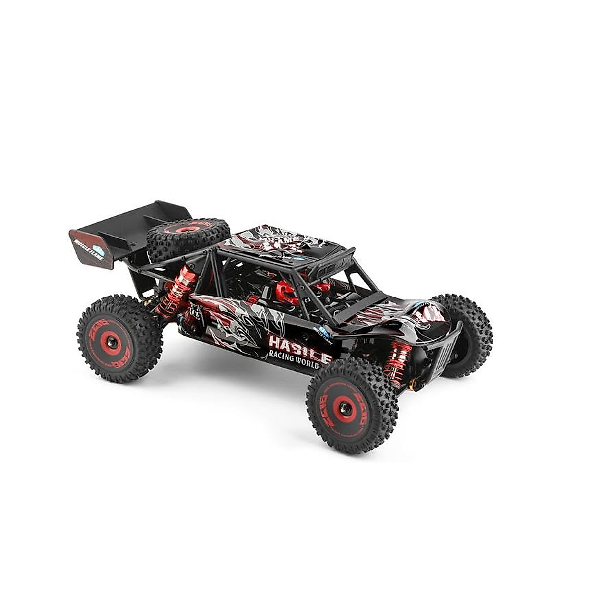 WLtoys 1/12 Brushless 4WD 75Km/h High Speed RC Electric Truck, Remote Control Car with Battery and RC Transmitter - RTR RC Toy Vehicle (RC Cars, RC Truck) (HELIDIRECT)