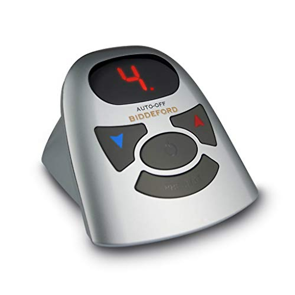 Biddeford Blankets Micro Plush Electric Heated Blanket with Digital Controller, Queen, Grey