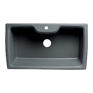 ALFI brand AB3520DI-T Kitchen Sink, Titanium