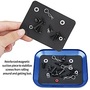 RC Tool Kit - RC Screwdriver(Flat/Phillips/Hex), Screw Kit, Pliers, Wheel Wrench, Tray for RC Car FPVDone Quadcopter Helicopter Boat Compatible with Traxxas, Axial, Redcat, HPI, Losi RC Repair Tools