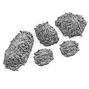 3DEGOS Necromancer Skull Corpse Piles DND Terrain 28mm for Dungeons and Dragons, D&D, Pathfinder, Warhammer 40k, RPG, Miniatures, Age of Sigmar, Tabletop, D and D, Dungeons and Dragons Gifts