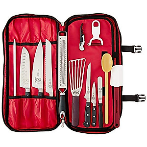 Mercer Culinary Renaissance Forged Cutlery Food Lab Kit, Black