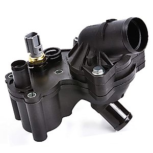 Thermostat Housing Kit Assembly for 2002-2010 Ford Explorer & Mercury Mountaineer V6 4.0L Engine Models 2L2Z8592AA, 2L2Z8592BA - Thermostat Housing Assembly by KAKO