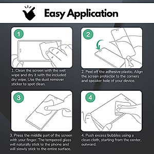 Cbus Wireless [2-Pack] Glass Screen Protector for Samsung Galaxy S22 Ultra