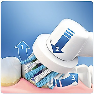 Oral-B EB50/8 Crossaction Toothbrush Heads, White, 8 Refills