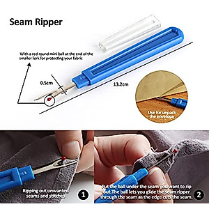 ilauke 36pcs White Sewing Thread 60WT Size A Prewound Bobbin Thread with Bobbin Case, Polyester Thread for Brother Singer BabyLock Janome Machines DIY Embroidery Thread