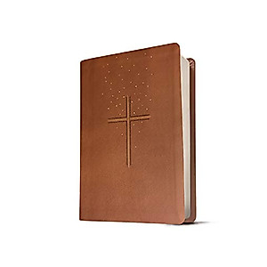 The Message Devotional Bible, Large Print (Leather-Look, Brown): Featuring Notes and Reflections from Eugene H. Peterson