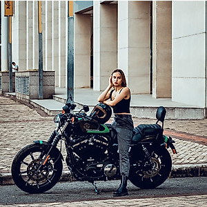 ROYAL M141 Full face Motorcycle Helmet - DOT Approved - Unisex, Classic, Elegant Design (Gloss Black, M)