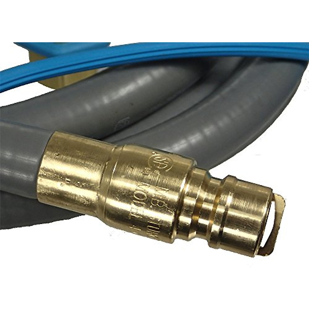 M.B. Sturgis Inc. 1/2" ID Gas Grill Quick Disconnect Gas Connector Kit (10 Feet)