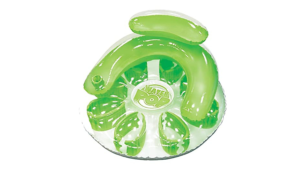 Poolmaster Water Pop Circular Pool Float Lounge - Comfortable & Stylish ...
