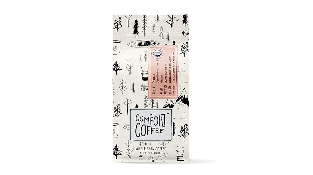 Mt. Comfort Coffee Organic Peru Medium Roast, 12 Ounce (Pack of 1 ...