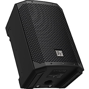 Electro-Voice EVERSE 8 8" 2-Way Battery Powered Loudspeaker with Bluetooth, Automatic Feedback Suppression, and Music Ducking, Black