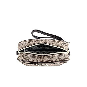 Juicy Couture Double The Love Camera Crossbody Taupe One Size