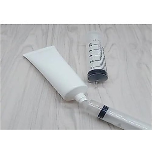 Med Chalet EXELint Disposable Syringe, Sterile Single Pack, 50 ml to 60 ml Medical Grade Catheter Tip, J1