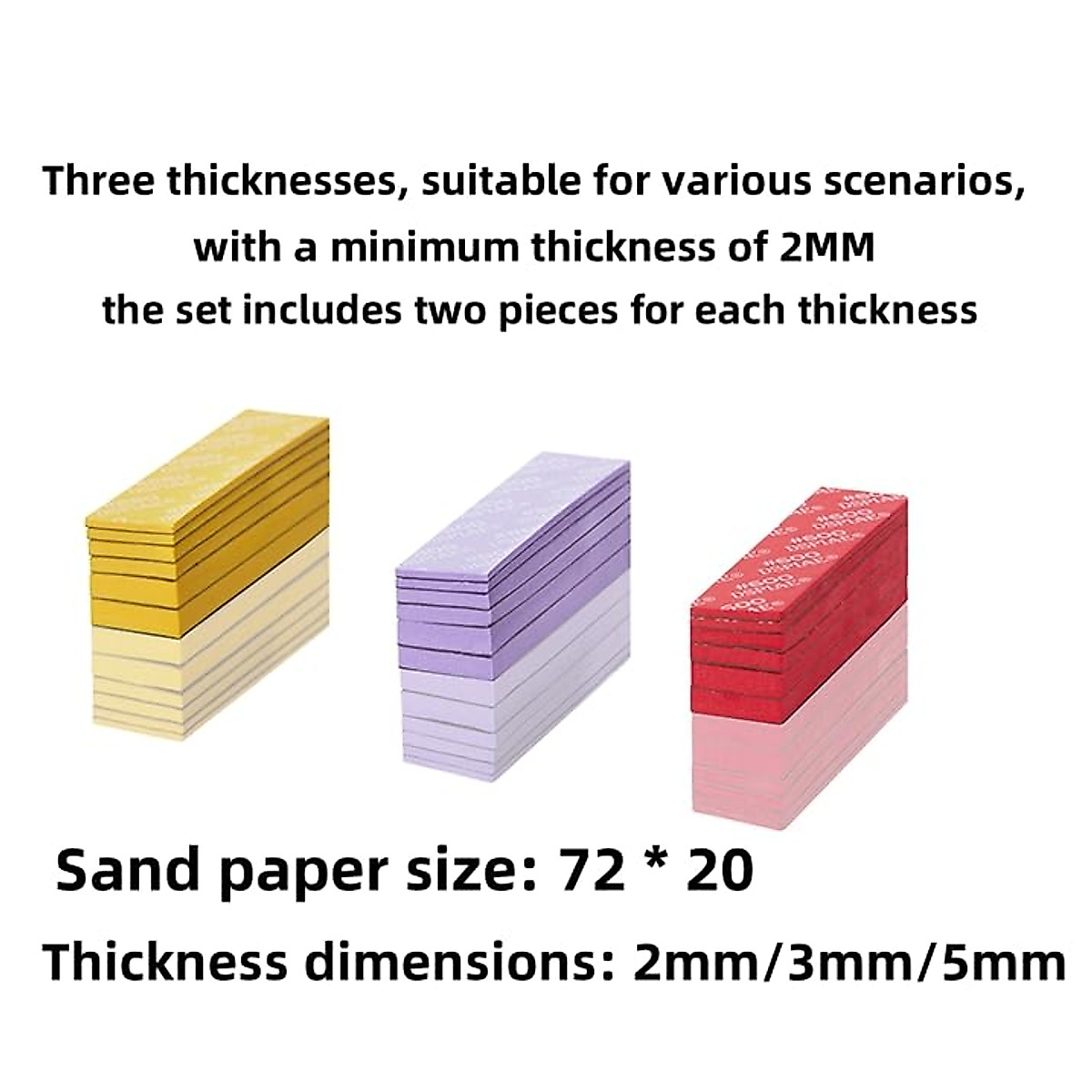 DSPIAE Soft Material Sanding Sponge Set Sandpaper Making Tool Kit Accessories for Dspiae Gundam GK Military Model (SS-S01)… (SS-02)