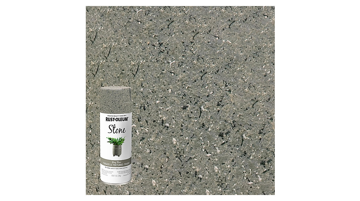 Rust-Oleum Stone Creations Spray Gray Stone for Indoor Use