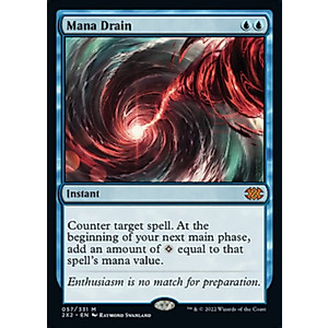 Magic: the Gathering - Mana Drain (057) - Double Masters 2022