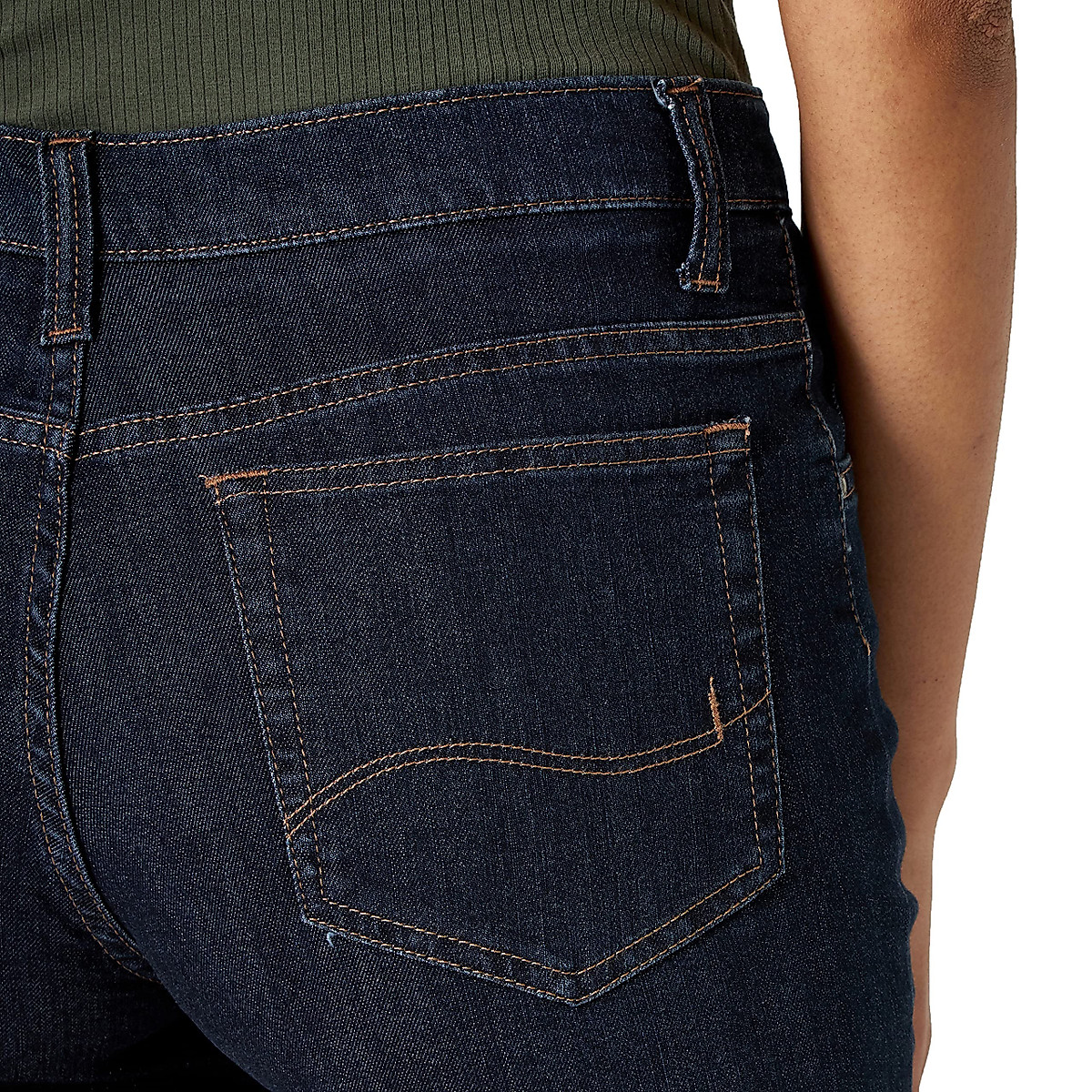 Lee Women's Relaxed Fit Bermuda Shorts, Lagoon, 10