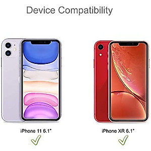 (2 Pack) Supershieldz Anti-Glare (Matte) Screen Protector Designed for iPhone 11 and iPhone XR (6.1 inch) [Tempered Glass] Anti Fingerprint, Anti Scratch, Bubble Free