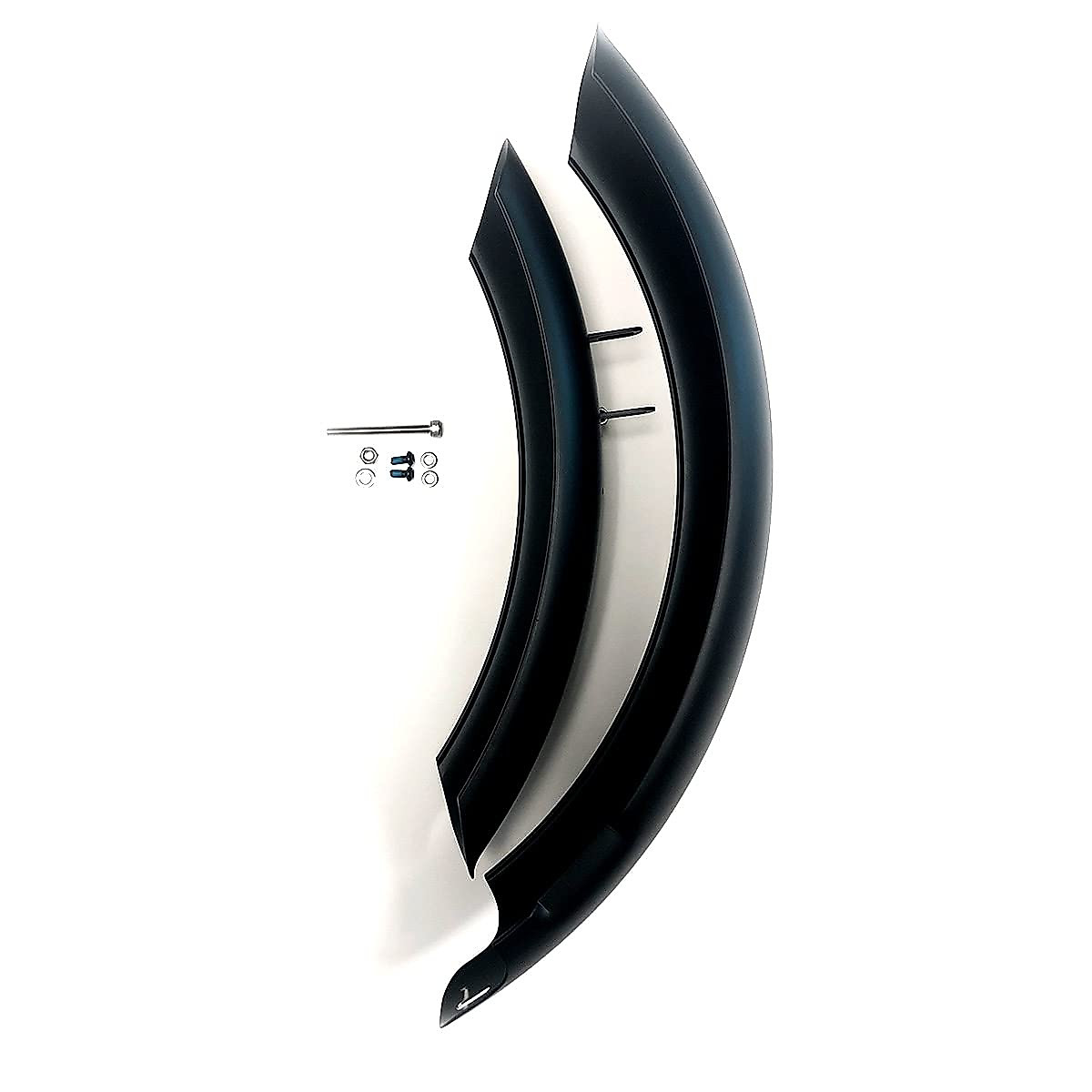 voltech Metal Fat Tire Bike Fenders for 20x4.0 Inch Tires Mud Guard Cycling Fender Kit Front and Rear Fender Set for Electric Bikes