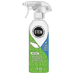 STEM Insect Spray for Indoor and Outdoor Plants, Kills Garden Insects, Plant Safe: Water Based, Botanical Insecticide, 12 oz (Pack of 1)