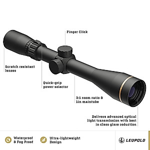 Leupold VX-Freedom 3-9x40 (1 inch) Hunt-Plex Reticle Riflescope