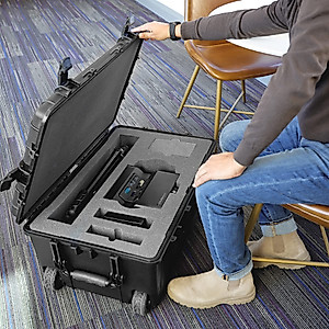 Matterport 31" Portable Waterproof Rolling Hard Case with Foam Insert for Pro2 3D Camera