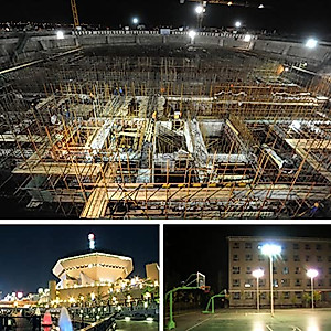 MIHEAL 2 Pack 100W LED Flood Light,Cool White, IP68 Waterproof Super Bright Work Light, 110V, Outdoor Floodlight for Yard, Garden, Garage, Lawn, Court [Energy Class A++]…